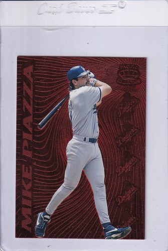 1996 Pacific Prisms Red Hot Stars #RH4 Mike Piazza CARD A Los Angeles ...