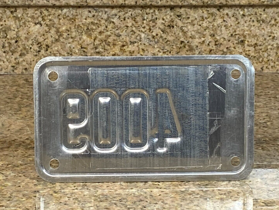 Virginia Motorcycle License Plate FB 4009 3yr EXPIRED Harley Franchised ...