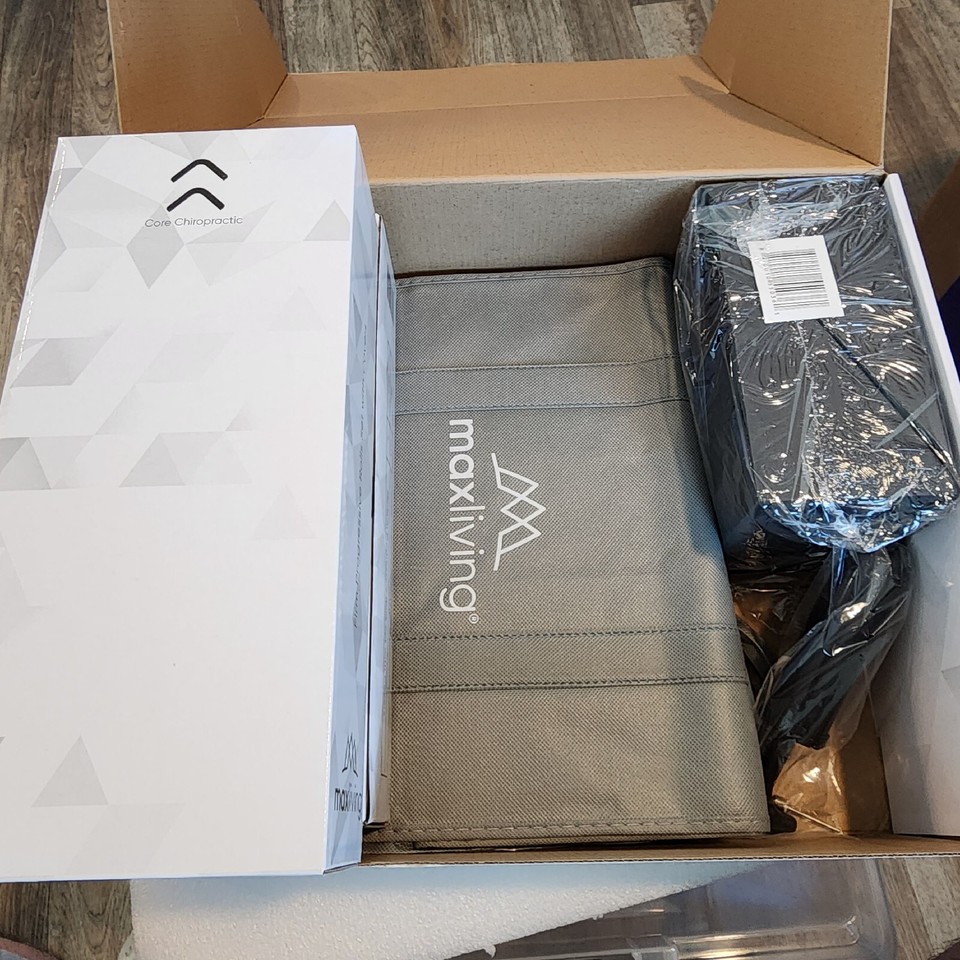 Maxliving Chiropractic Spinal Care Kit Yoga Rollers And Blocks Wobble ...