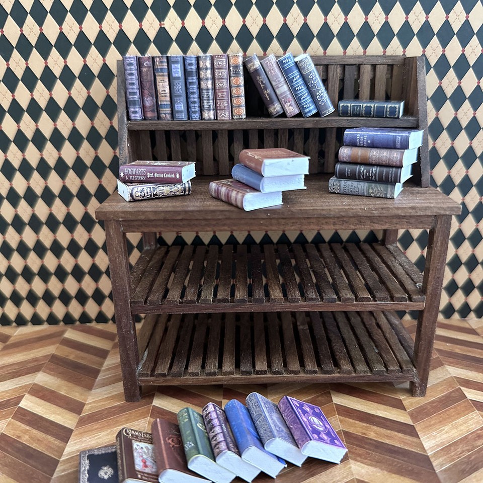 20/30Pcs Pocket Miniatures Lot Dollhouse 1:12 Scale Magic Books Fill ...