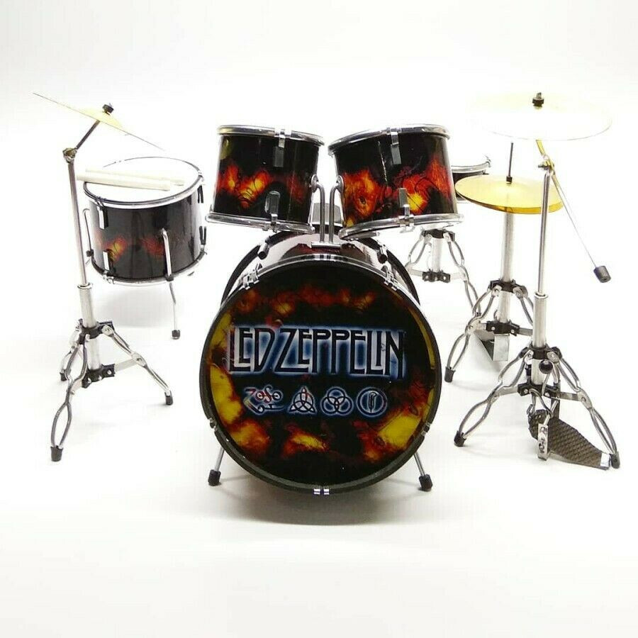 Led Zeppelin Miniature Drum - Guitar & Yamaha Keyboard Instrument Set ...
