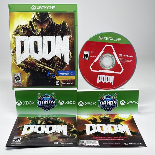 Doom CIB W/ Manual - Xbox One 93155170216 | eBay