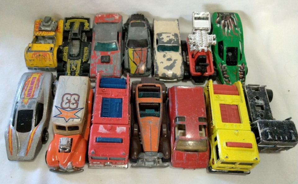 Genuine Hot Wheels 1973-02 1:64 Diecast Collectibles Large Lot of 65 ...