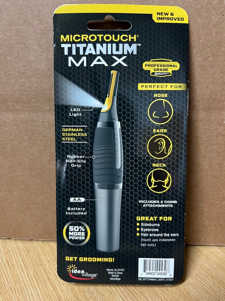 MicroTouch Titanium Max Hair Trimmer | eBay