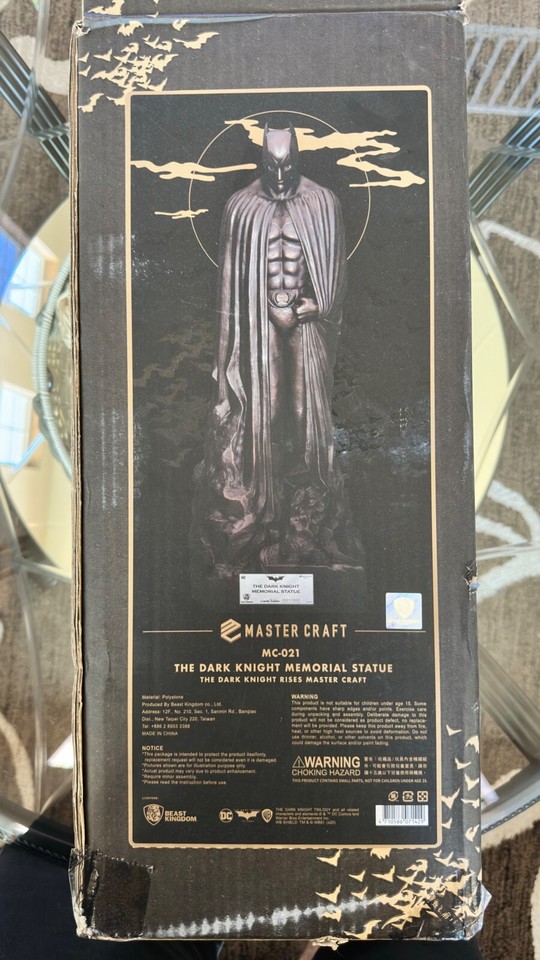 Beast Kingdom Batman The Dark Knight Memorial Statue MC-021 # 1871 of ...