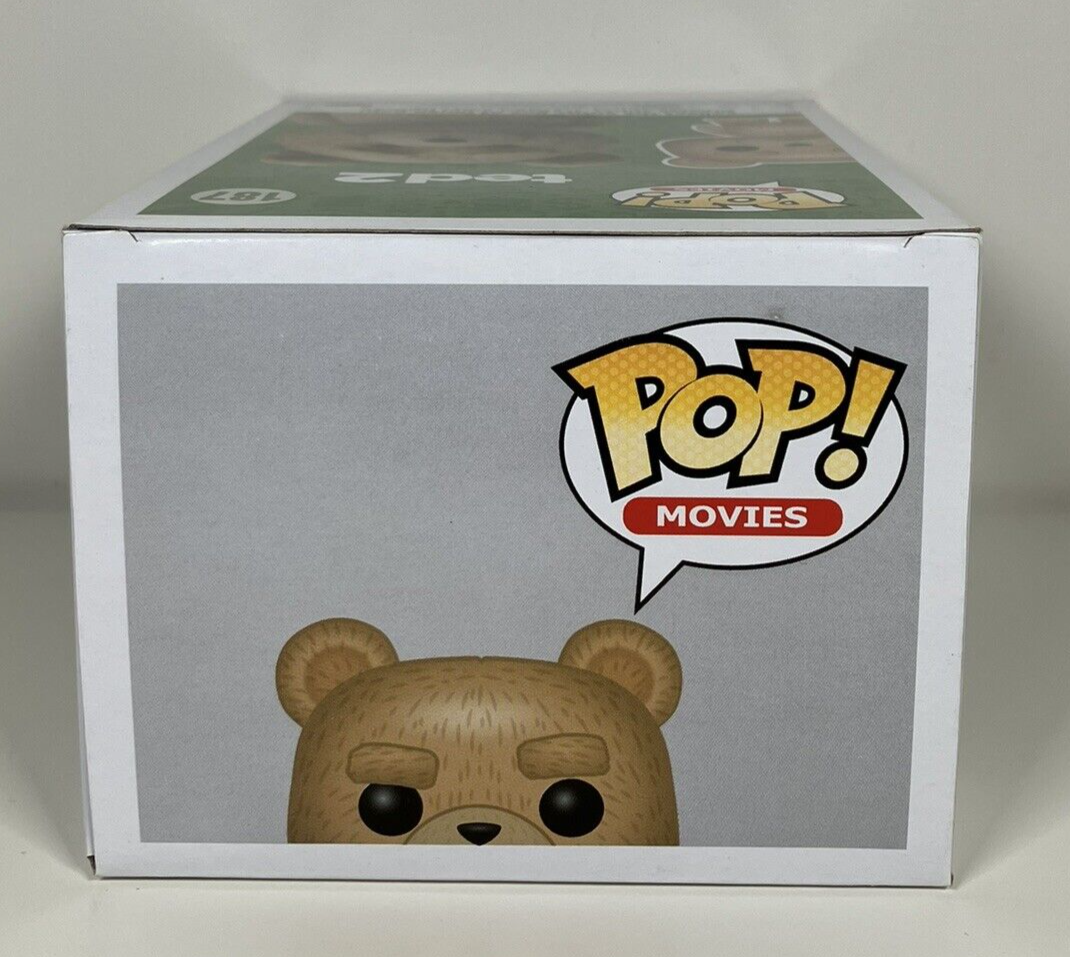 Ted 2 #187 Ted with Remote Flocked Funko Pop! SDCC 2015 Vaulted Near ...