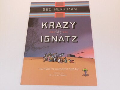 Krazy & Ignatz: Complete Sundays 1943-1944 NM George Herriman 1st Print ...