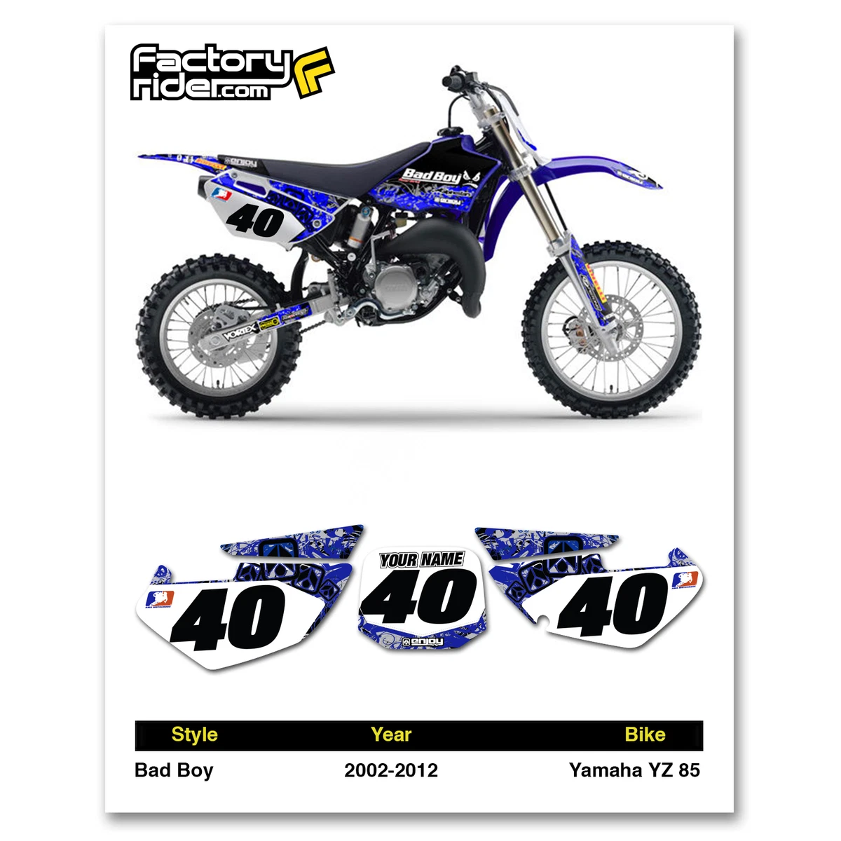 2002 Yz 85