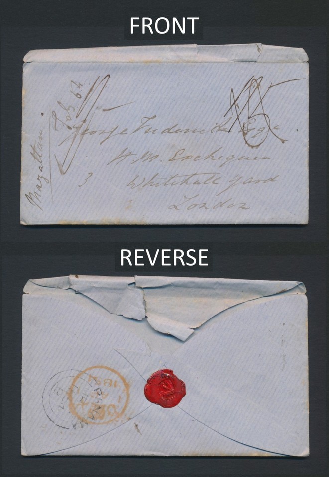 1854 US MEXICO COVER TO GB NAVY MAZATTAN HMS AMPHRITITE CAPTAIN RE ...