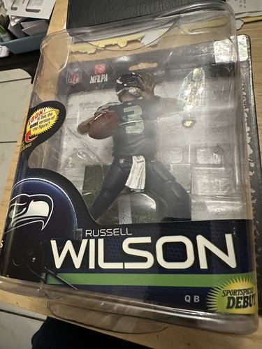 McFarlane NFL Series 33 Russell Wilson Seattle Seahawks Collectible ...