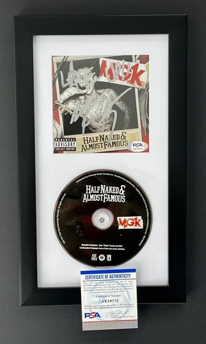 Machine Gun Kelly MGK Signed Autographed Half Naked & Almost Famous Cd ...