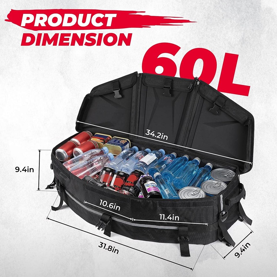 60L UTV Cargo Storage Box Cooler Box for Can Am Maverick X3 Outlander ...