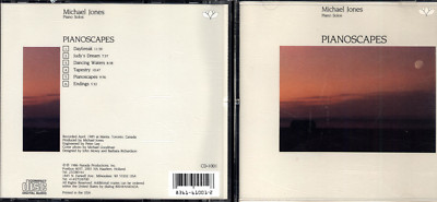 CD NARADA LOTUS CD-1001 MICHAEL JONES PIANOSCAPES | eBay
