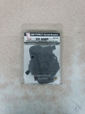 New Old Stock! Connecticut Electric UBIF-20N 1P 20A Circuit Breaker | eBay