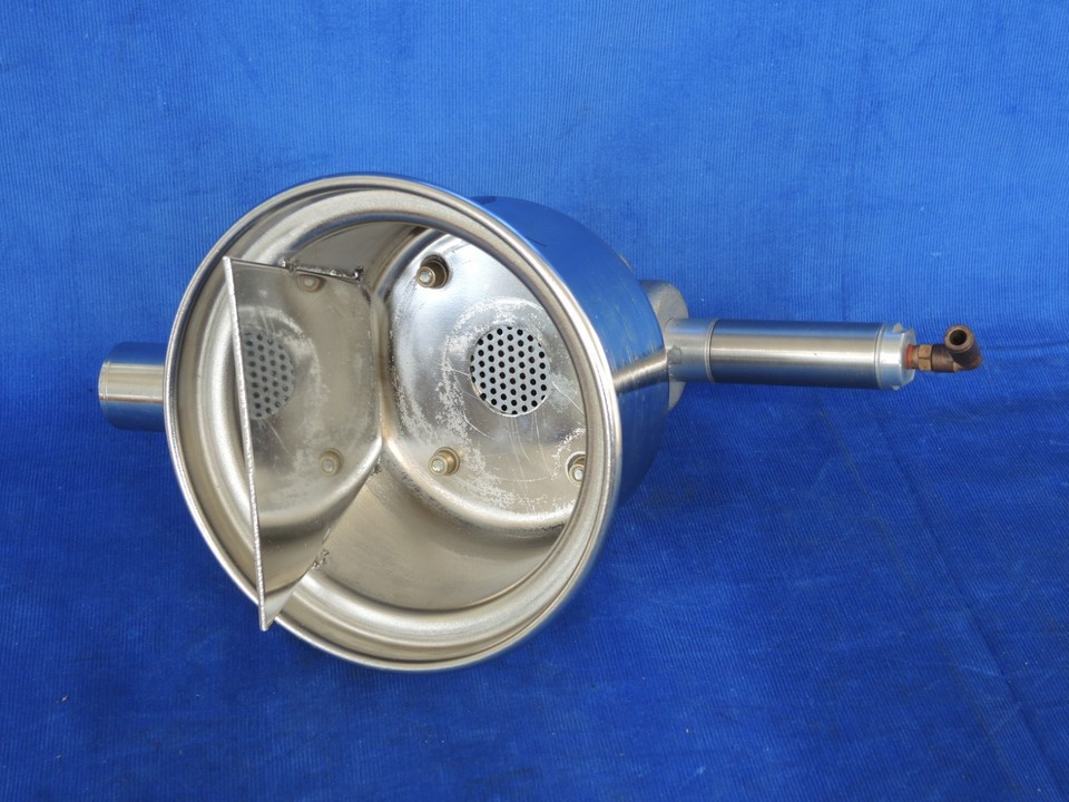 Motan vacuum loader cap with cylinder Cap inlet: 1.5" (OD=38 mm Cap OD ...