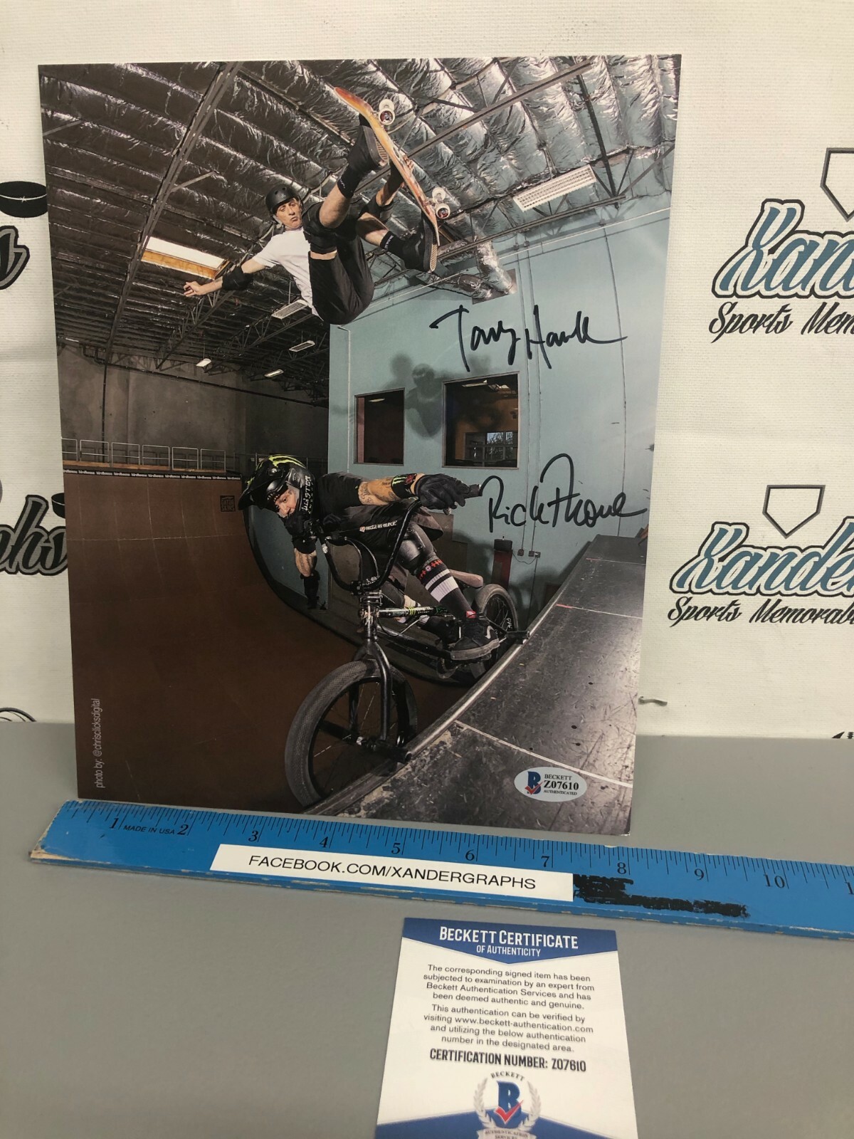 Tony Hawk Autographed Memorabilia | Signed Photo, Jersey, Collectibles ...