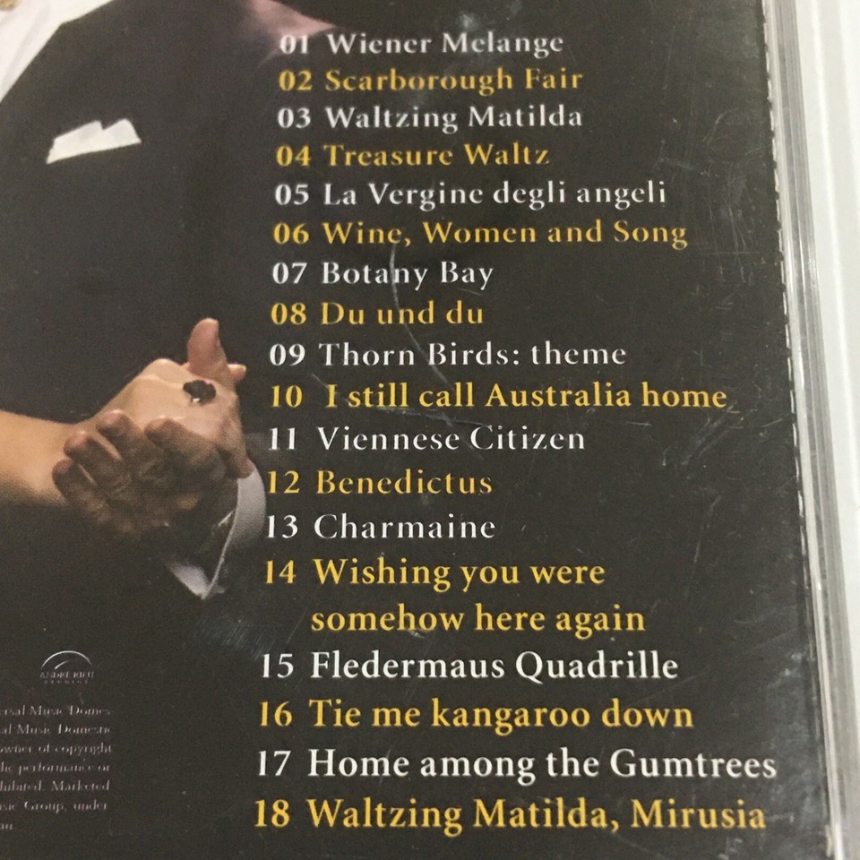 Waltzing Matilda by André Rieu CD 600753076545 | eBay