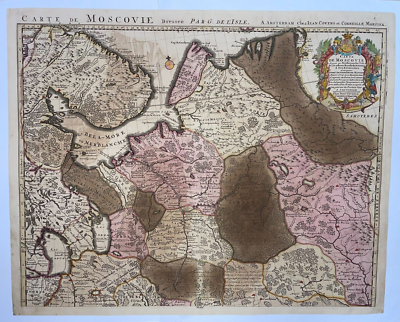 14th Century Map Of Muscovy The First Map Of Muscovy 1546 1557 By