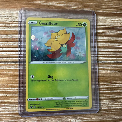 Gossifleur SWSH010 Holo Pokemon TCG Black Star Promo Card 2020 NM-Mint ...