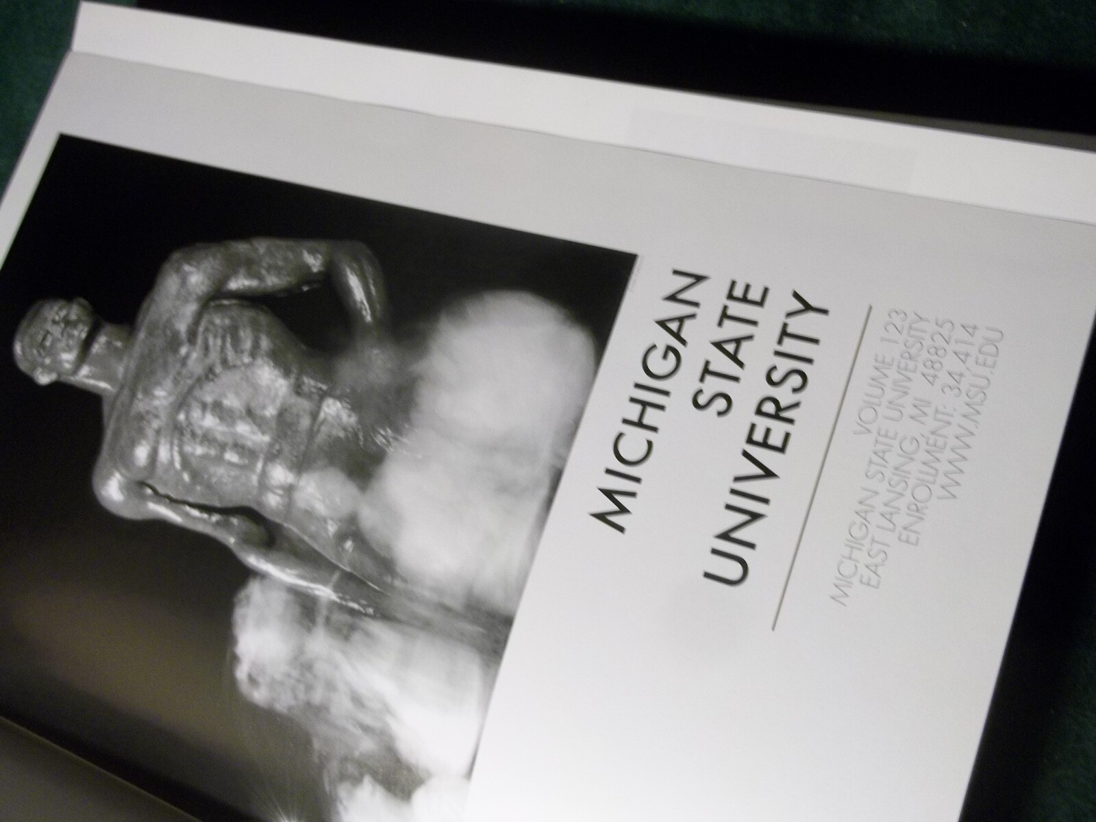 2012 MICHIGAN STATE UNIVERSITY Yearbook MSU "RED CEDAR LOG" #951 | eBay