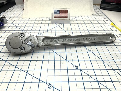 Armstrong SA-51, 1/2 Drive Ratchet, USA Made | eBay
