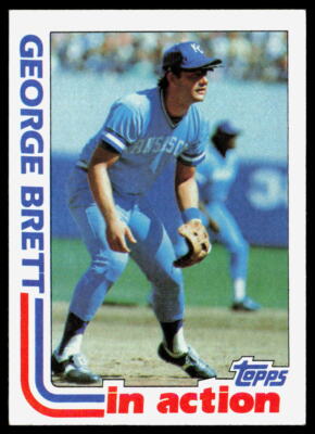 George Brett 1982 Topps #201 Touched Corners | eBay