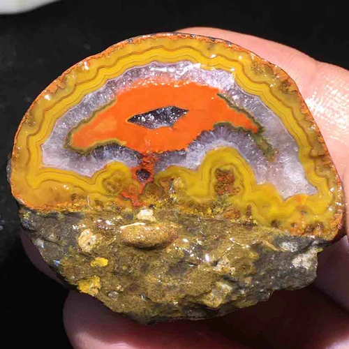 Rare Natural Warring States Red Agate Rough Geode Quartz Crystal ...