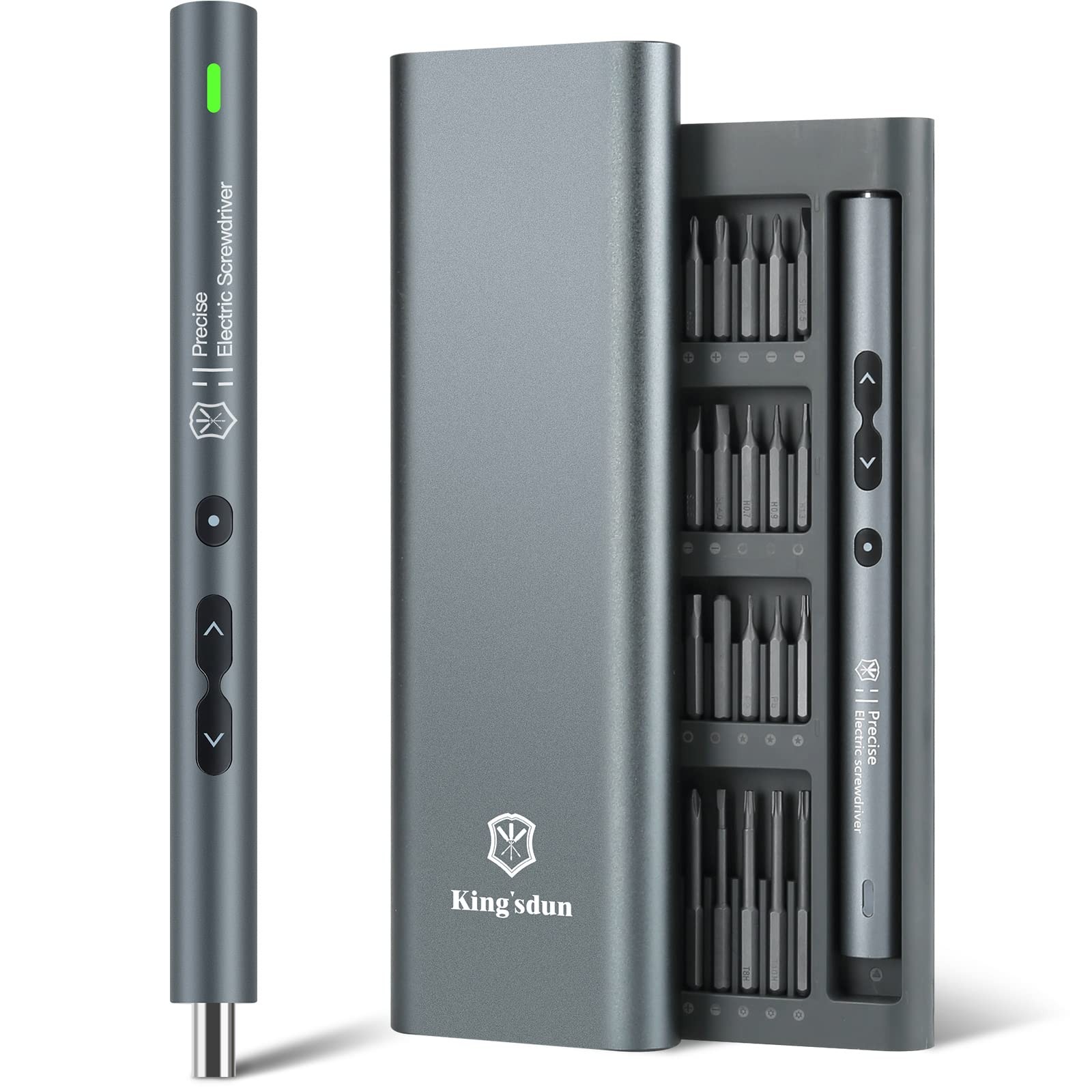 Mini Screwdriver, 62 in 1 Cordless Precision Power Screwdriver with 48 ...