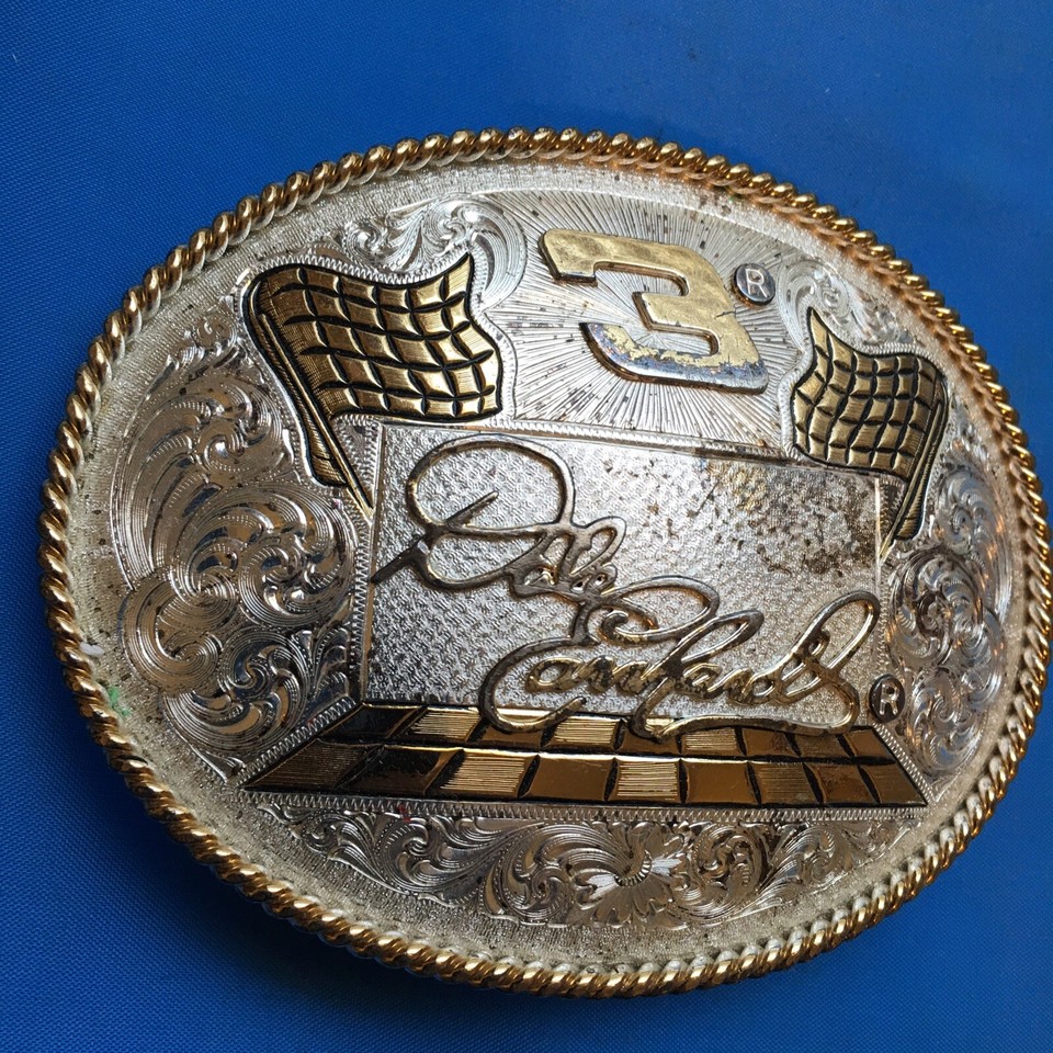 Montana Silversmiths Dale Earnhardt 3 Belt Buckle | eBay
