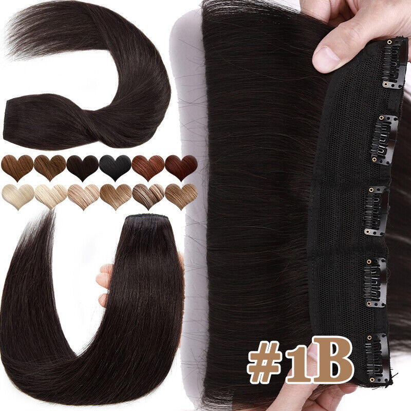 One Piece Clip in Remy 100% Human Remi Hair Extensions 3/4 Full Head ...