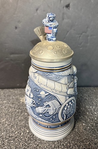 Conquest of Space STEIN Avon Products, Inc Ceramic Glazed Metal Lid ...