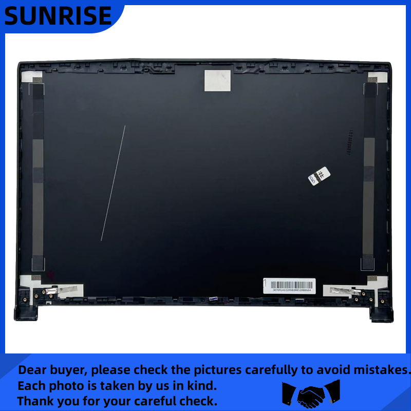 New for MSI GF63 8RC 8RD MS-16R1 MS-16R3 MS-16R4 MS-16R5 LCD Back Cover ...