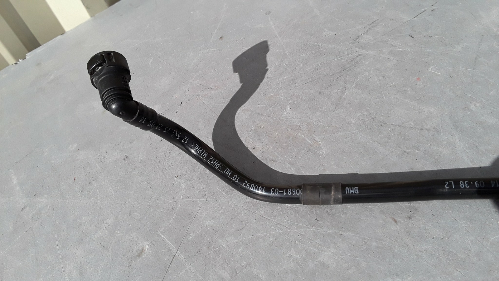 2011-2016 MINI COOPER S COUNTRYMAN R60 FUEL TANK VENTILATION PIPE LINE ...