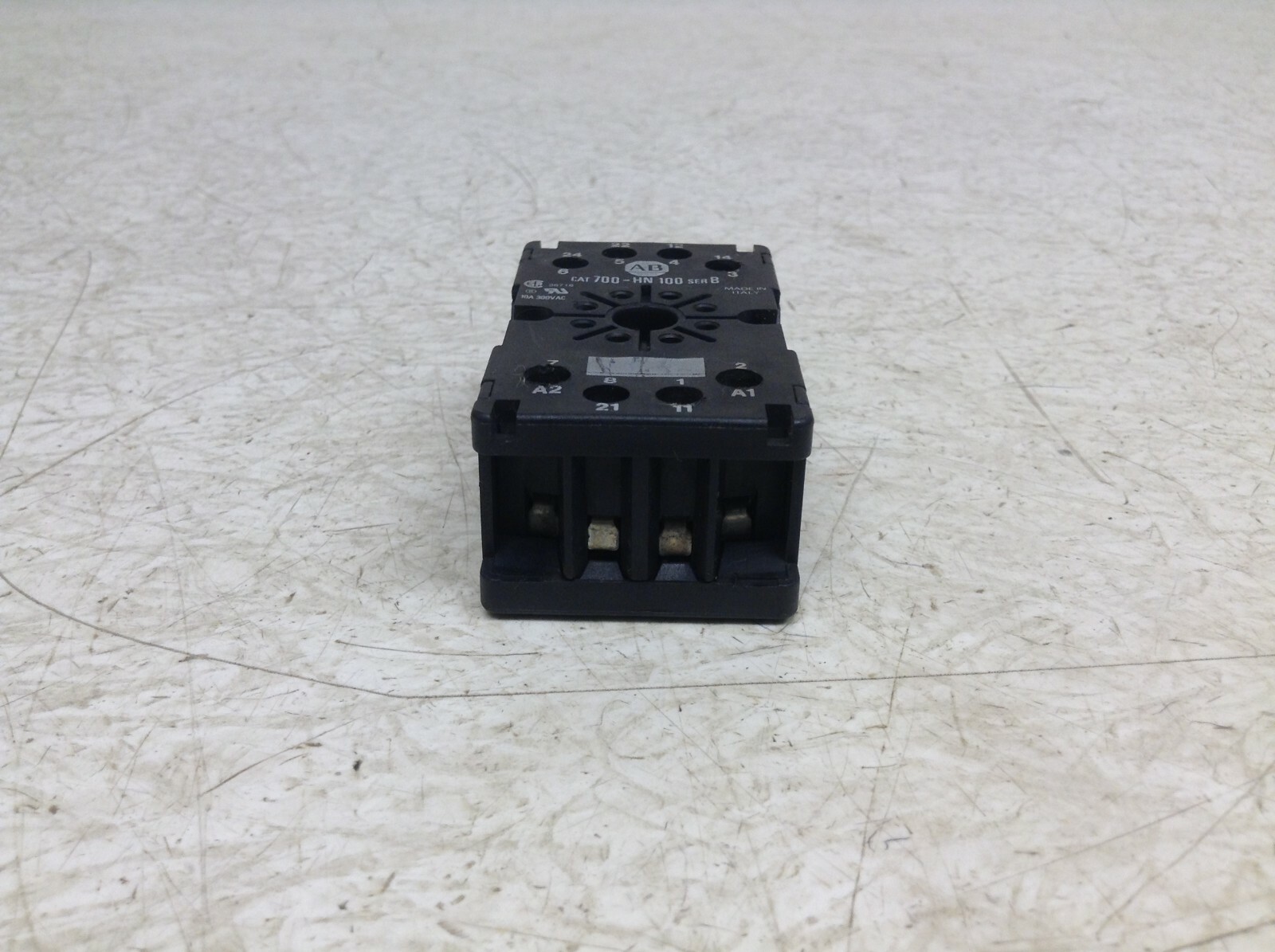 Allen Bradley 700-HN100 Relay Base 8 Pin Socket 700HN100 Ser B (TB) | eBay