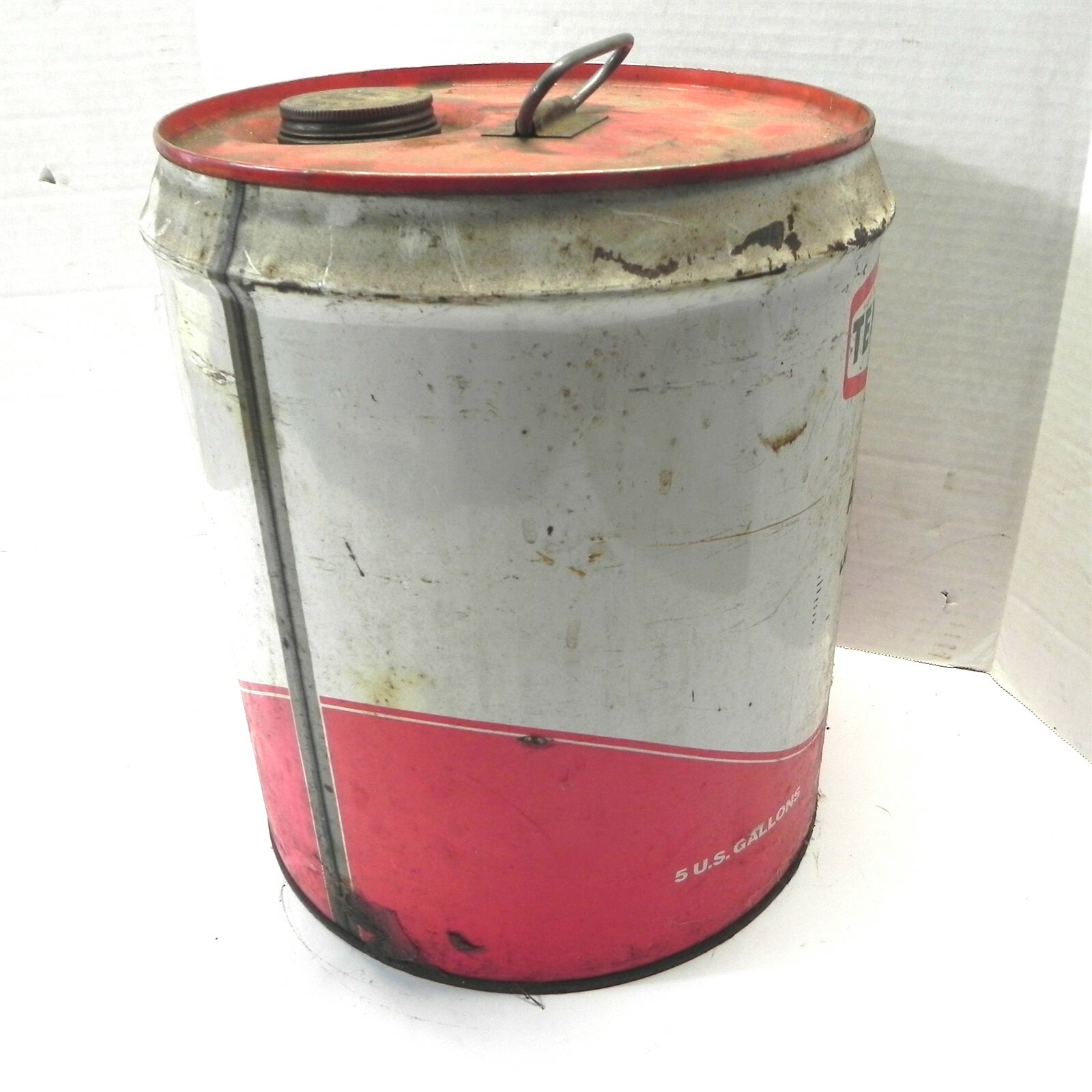 VINTAGE TEXACO ALMAG OIL 5 GALLON CAN EMPTY | Grelly USA