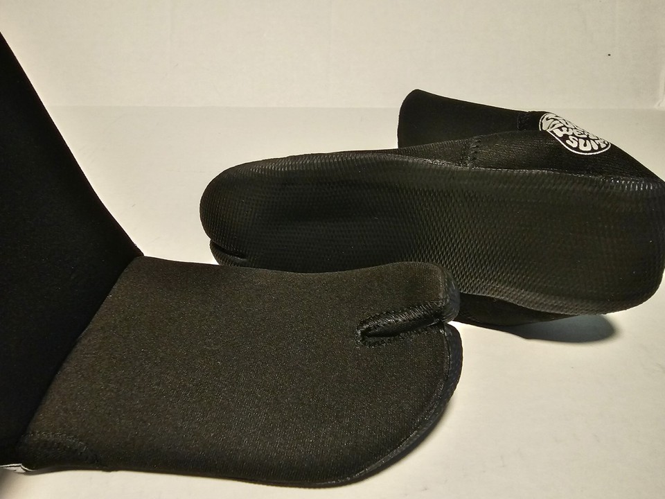 Rip Curl Bullet Boot 3mm Split Toe Wetsuit Boots Surfing - Black- Free ...