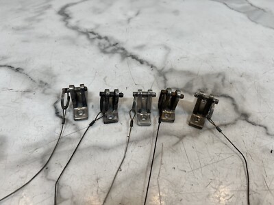 90 Maxxum Checkmate 281 Boat Bimini top mount bracket pins clips ...