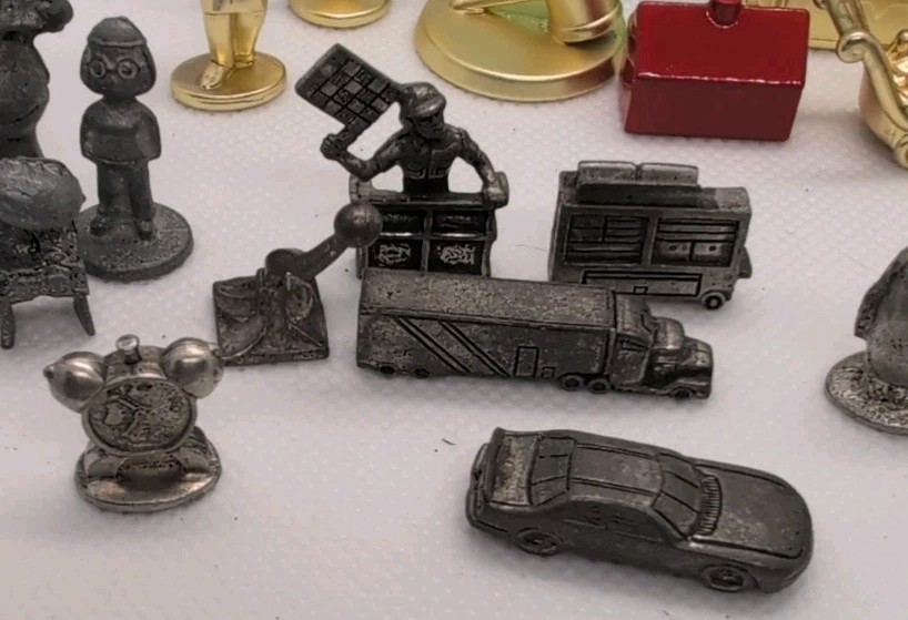 Monopoly Metal Game Pieces Lot of 40 Replacement Tokens | eBay