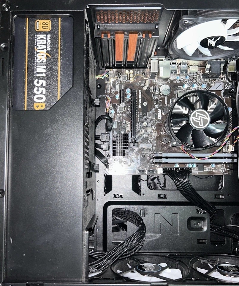 Custom Gaming PC NO GPU!!! Ryzen 5 32GB RAM 750 HDD and 120 SSD MSI ...