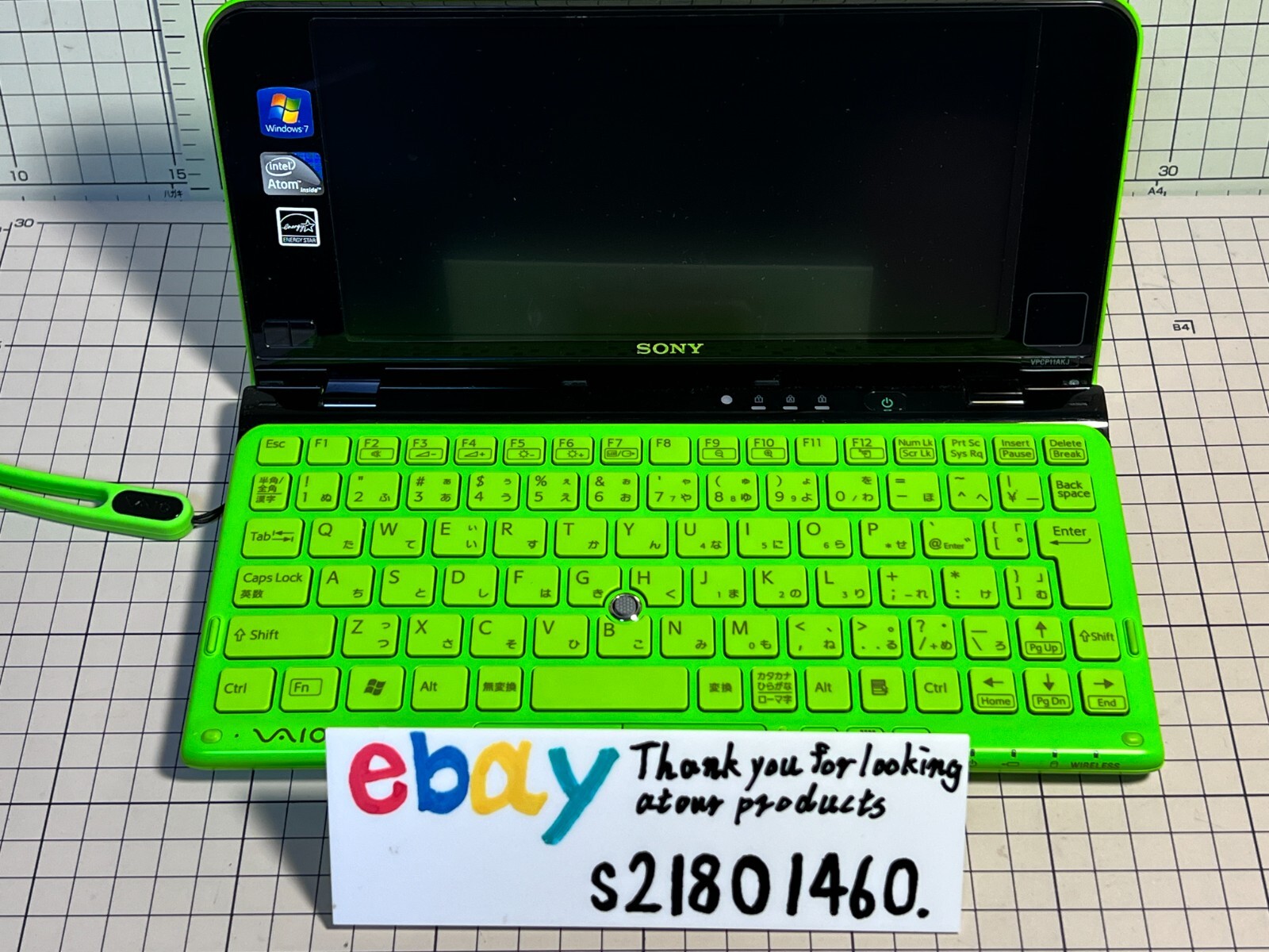 Sony Vaio Personal Computer P Series VPCP11AKJ Z560 US15X ssd 128GB ...