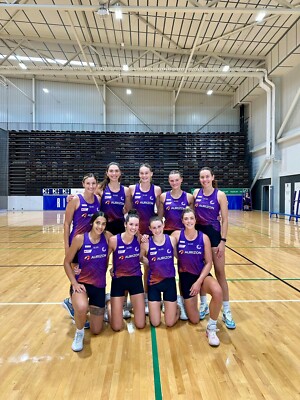 QUEENSLAND FIREBIRDS NETBALL TEAM POSTER,CHAMPIONS BARGAIN 9 | eBay