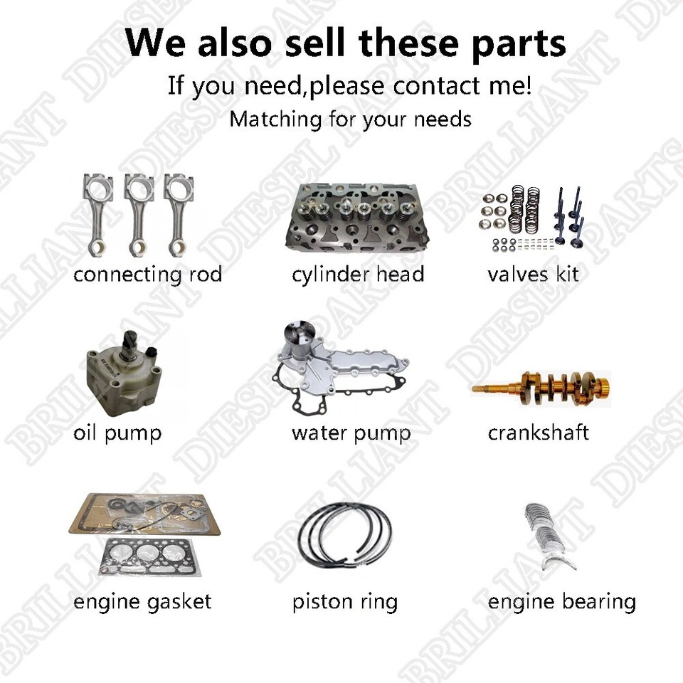 3204 Engine Overhaul Rebuild Kit for Caterpillar Engine CAT Crawler ...