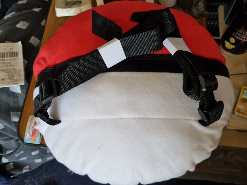 Plush Pokemon Pokeball Backpack official japanese crane game prize | eBay