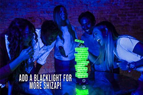 ShiZap The Energized Stacking Block Game - Electric Shocking Light Up ...