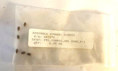 Part No. 043276 FTG Ferrule, Double Cone, P9-1 NEW | eBay