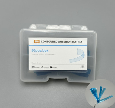 Dental Contoured Anterior Matrix Polyester Strip Restoration Matrices 0 ...
