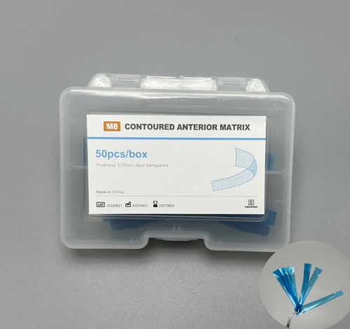 Dental Contoured Anterior Matrix Polyester Strip Restoration Matrices 0 ...
