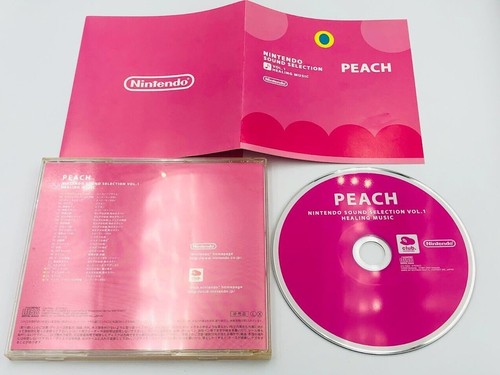Peach: Sound Selection Vol. 1 Healing Music CD Club Nintendo soundtrack ...