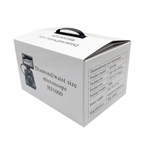 50X-1000X Digital Microscope Gem Diamond Magnifier Jewelry Inspection ...