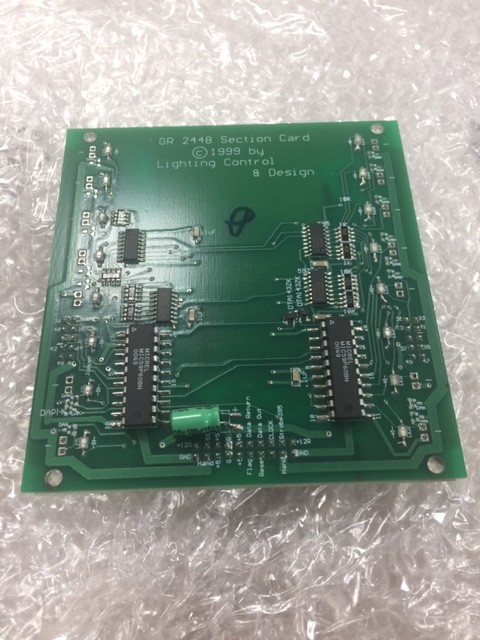 Acuity LC&D Lighting Controls GR2400 Series Control Card GR2448 Blue ...